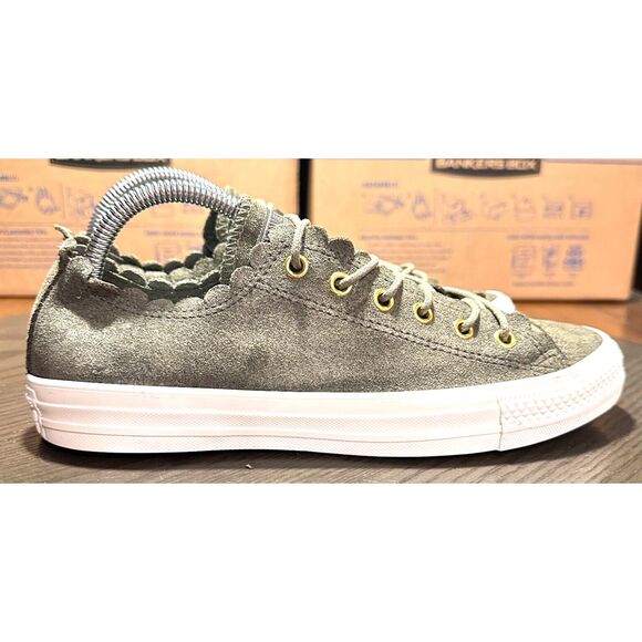 Converse | Shoes | Converse Chuck Taylor All Star Frilly Thrills 56345c ...